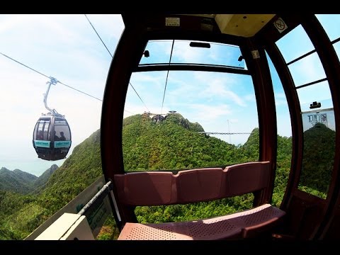 Langkawi Cable Car / Great ride though and View but bit Scary - YouTube