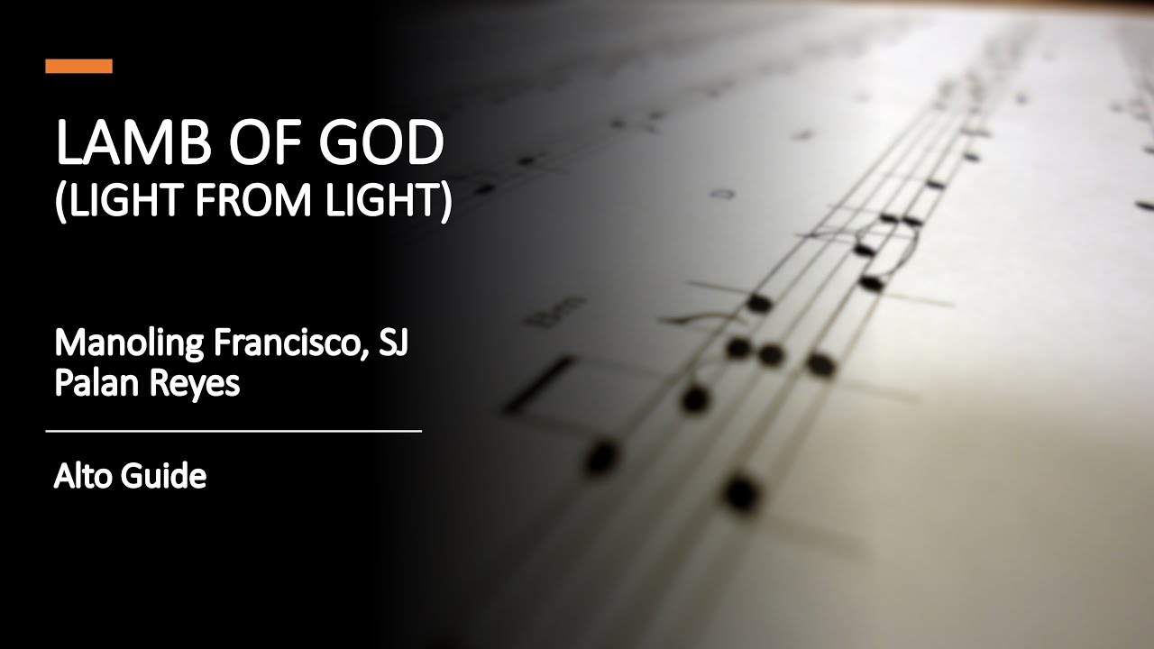 Lamb of God (Light from Light) (ALTO) - YouTube