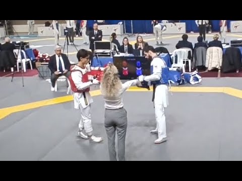 M -68 kg Ferhat Can KAVURAT (TUR) - Arda TATBANCA (TUR) Büyükler Türkiye Şampiyonası Taekwondo 2025
