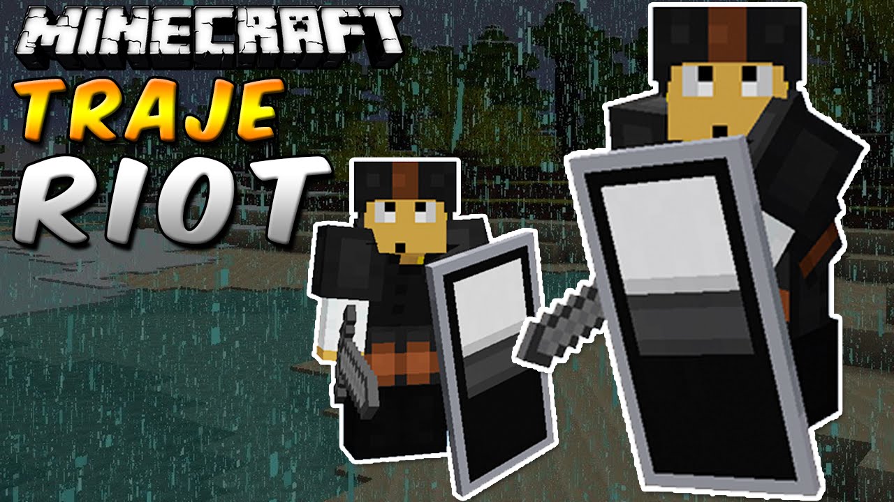 Minecraft: Cómo hacer un traje de RIOT en Minecraft - Rabahrex - YouTube