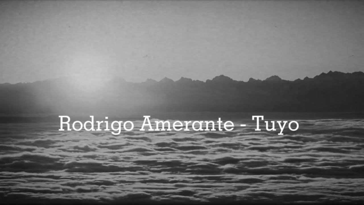 Rodrigo Amerante - Tuyo (slowed + reverb) - YouTube Music