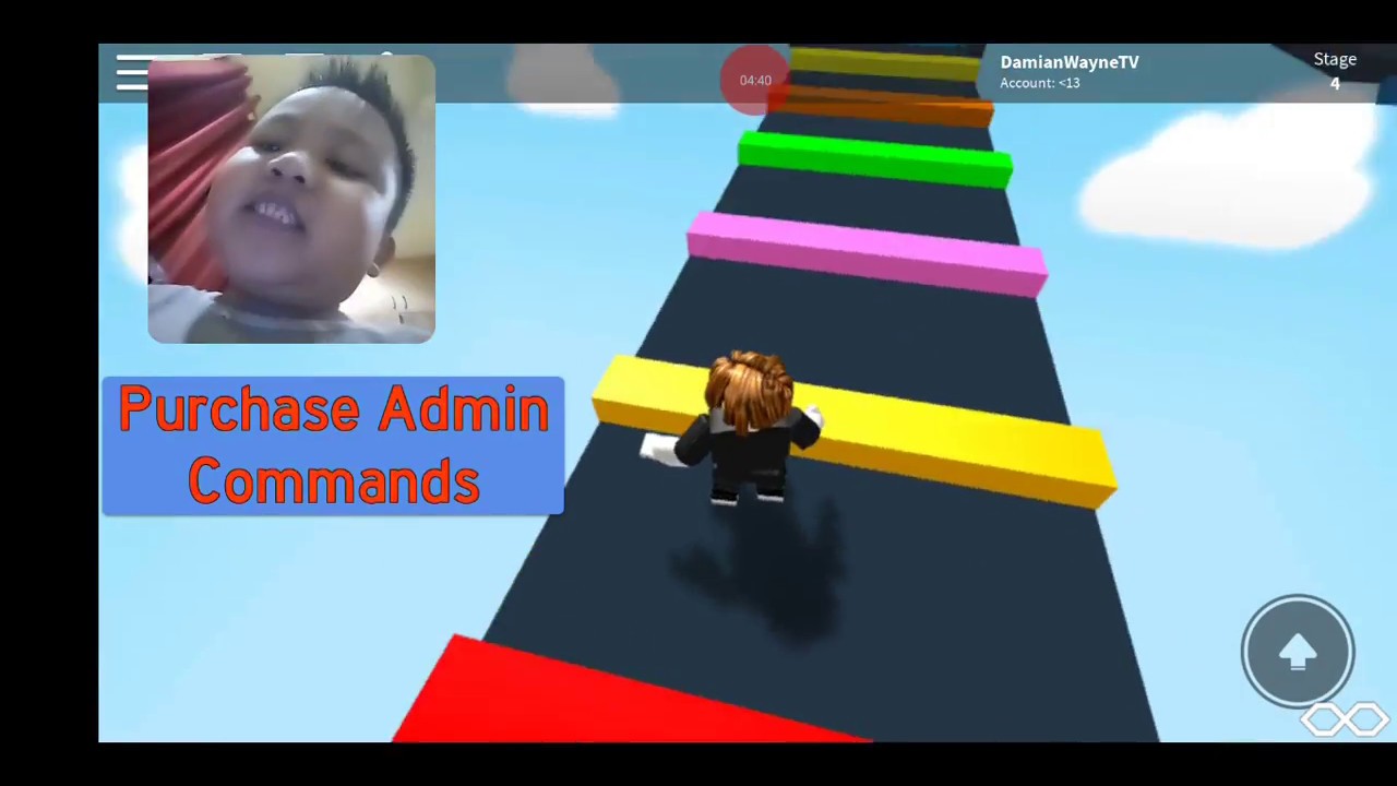Damian Wayne playing Roblox - YouTube