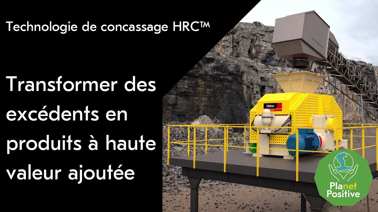 Concasseur Metso HRC™ pour une production d'agrégats de haute qualité ...