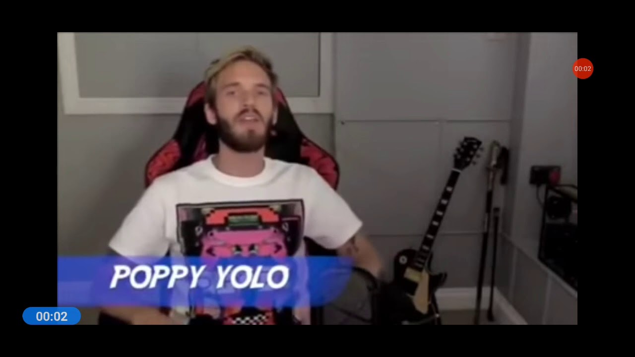 Poppy yolo (Pewdiepie meme) - YouTube