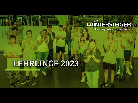 Lehrlinge 2023 | WINTERSTEIGER - YouTube