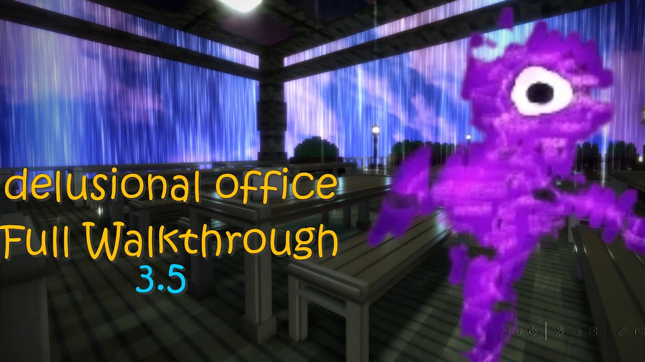 delusional office 3.5 - Full walkthrough (Roblox) - YouTube