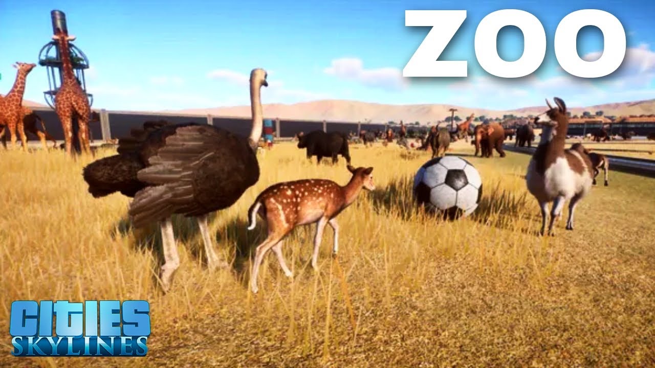 MEGA ZOO in DUBAI || Cities Skylines Gameplay #10 - YouTube