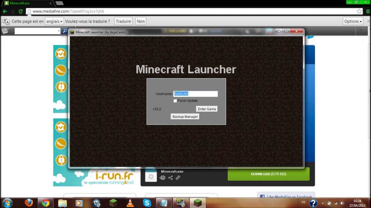 Comment cracker Minecraft en 2 minutes. - YouTube