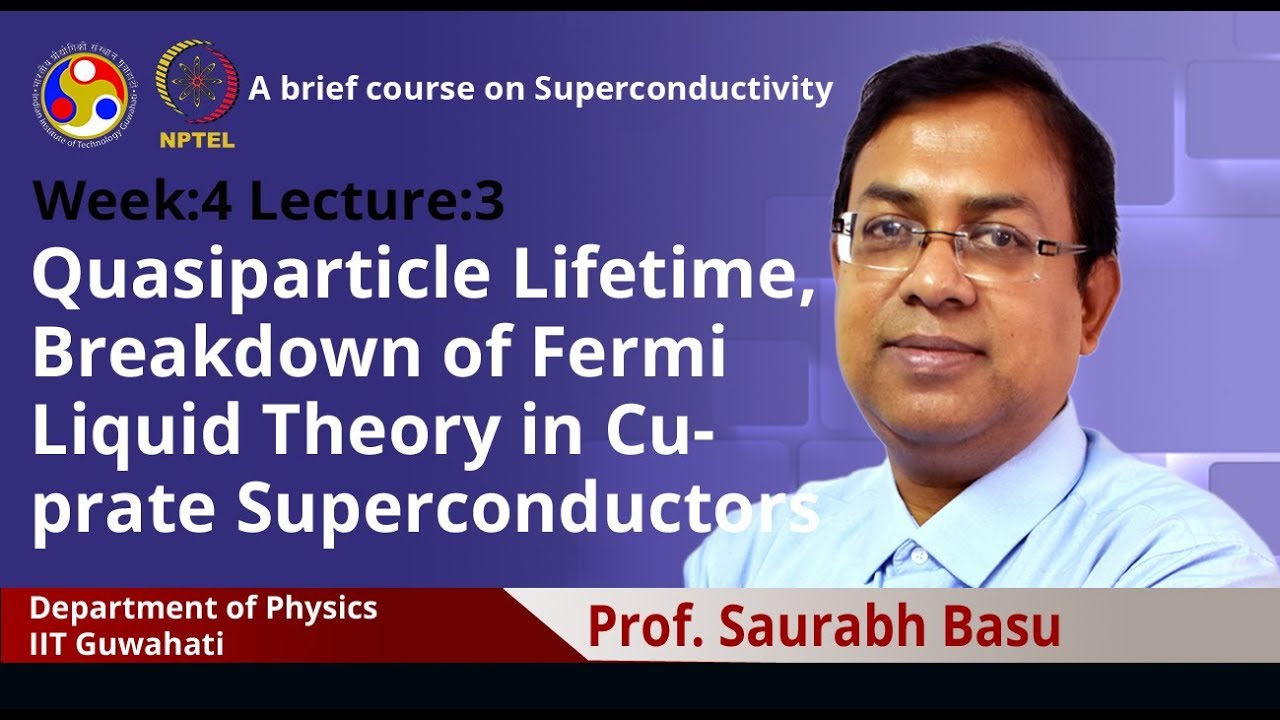 Lec 14: Quasiparticle lifetime, breakdown of Fermi Liquid Theory in ...