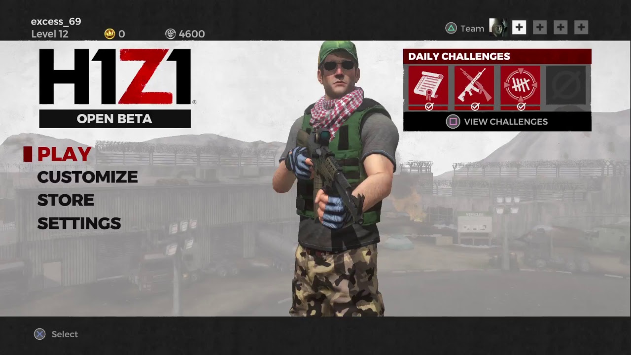 H1Z1 multiplayer gameplay part 1 - YouTube