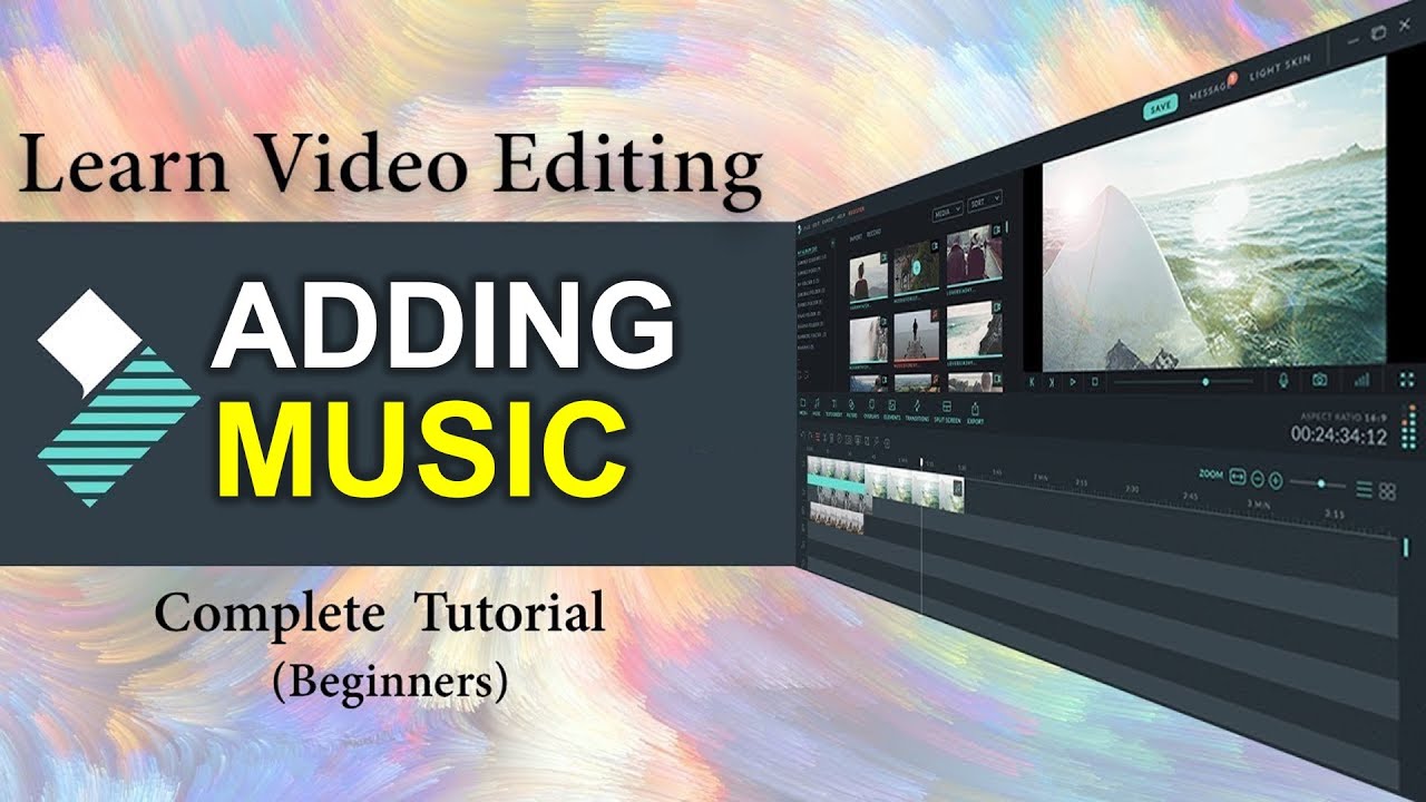 Video Editing with Filmora 12: Adding Music - YouTube