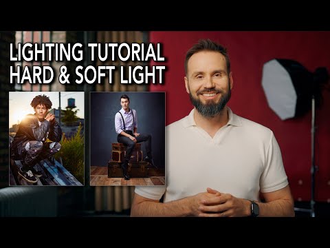 Mastering Hard Light Outdoor Portraits & Soft Light Studio Techniques | Photography Lighting Tips