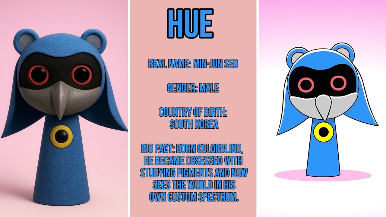 Sprunki Pyramixed HUE Phase 4 ️ #sprunki #incredibox - YouTube