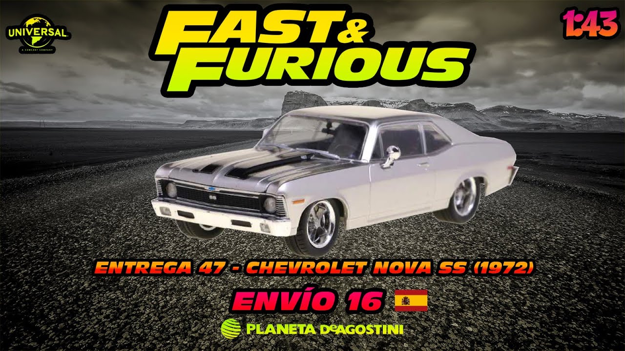 🚗🚕🚗CHEVROLET NOVA SS (1972) 🧲 😱 [ENVIO 16] (ENTREGA 47) FAST & FURIOUS ...