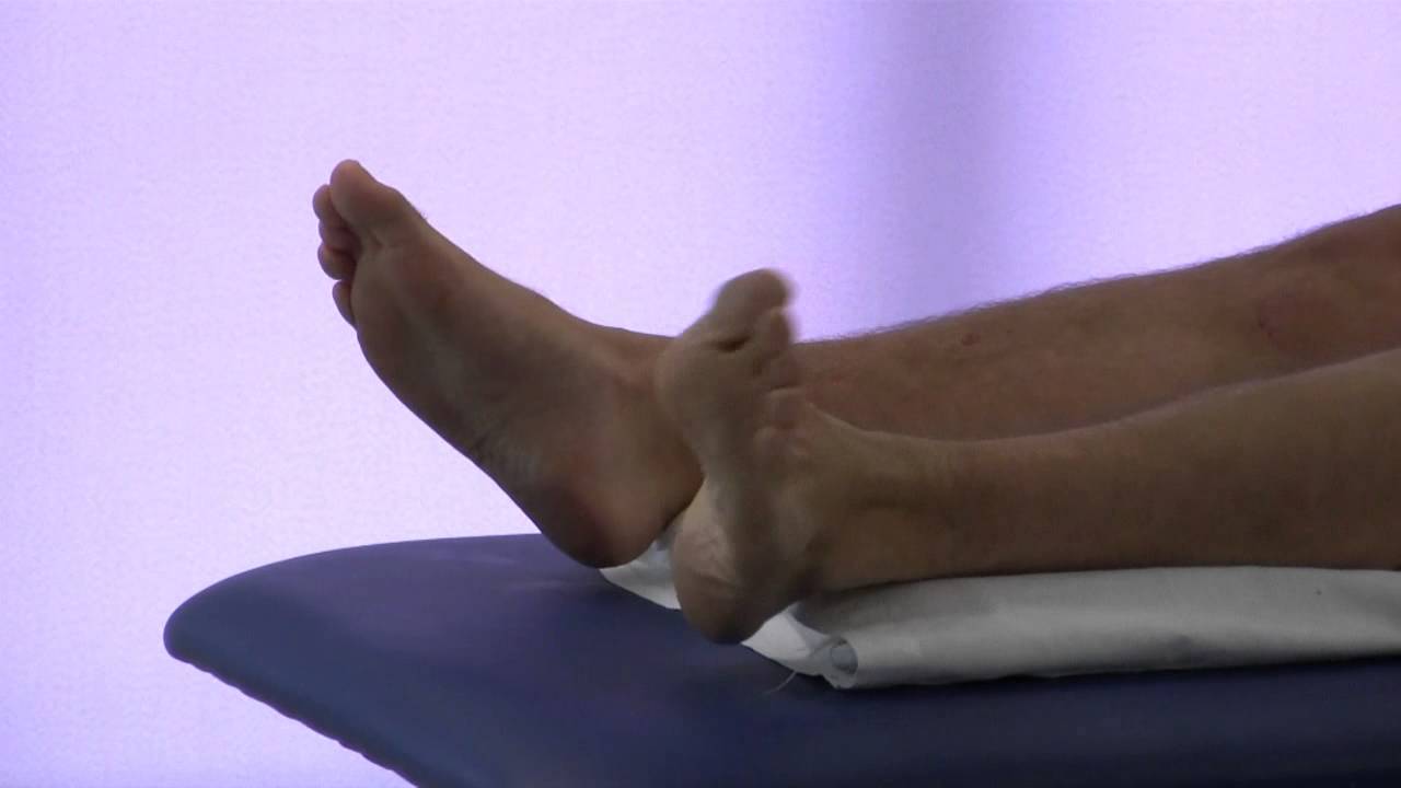 Foot Ankle Active Movement Rotation - YouTube