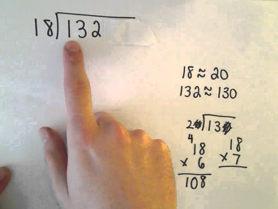 Long Division of Numbers - Arithmetic Basics, Ex 4 - YouTube
