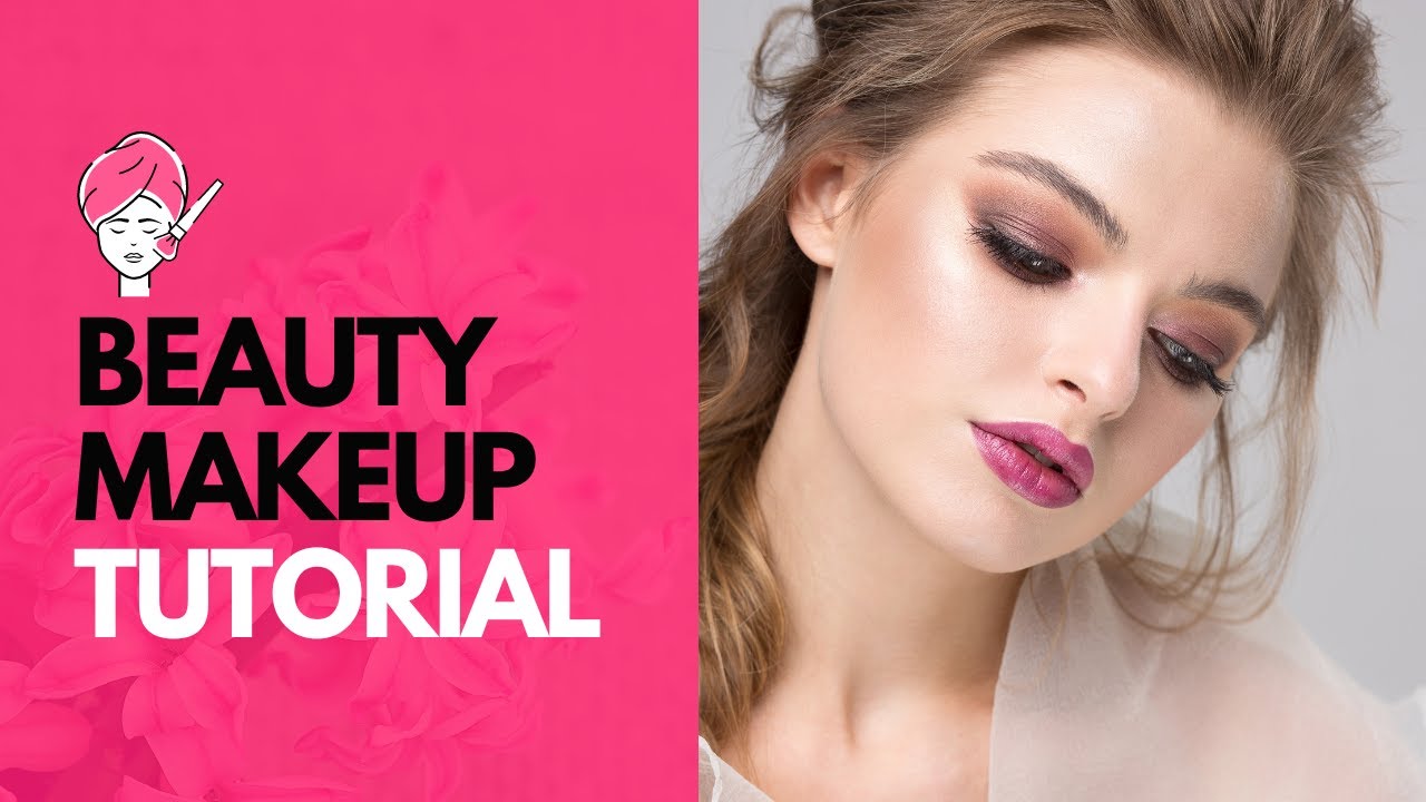Soft and Dewy Pink Makeup Tutorial, that looks Feel Natural. - YouTube