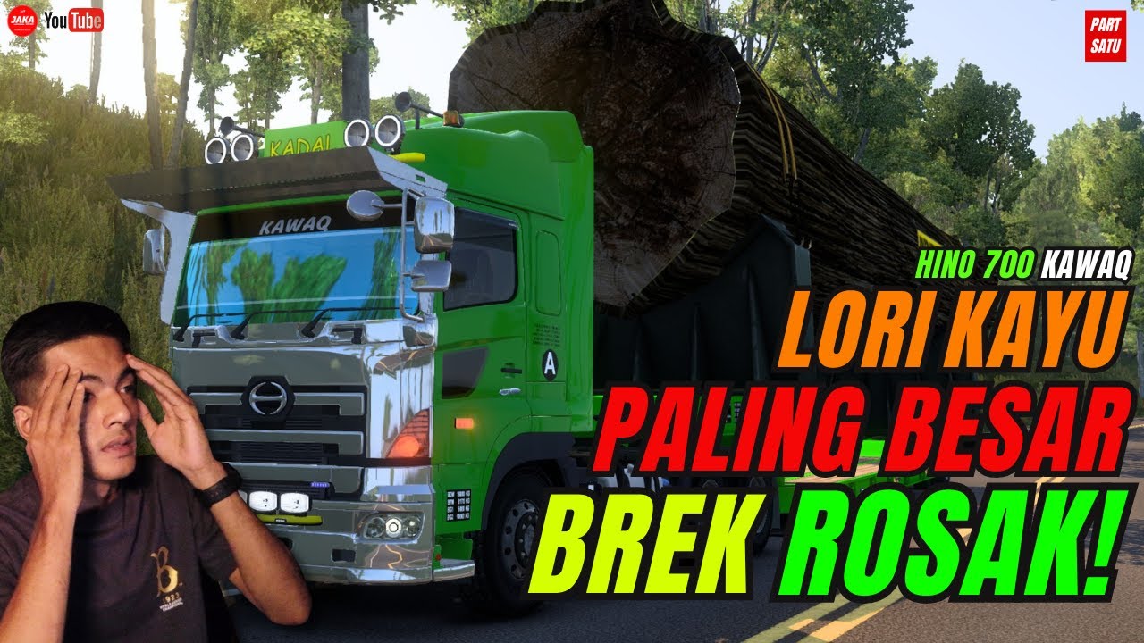 LORI KAYU PALING BESAR TAKDA BREK BREK ROSAK RISIKO ABG LORI [PART DUA ...