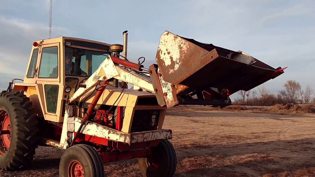 Case 1270 With Loader Selling on BigIron.com Online Auction 1-17-18 ...