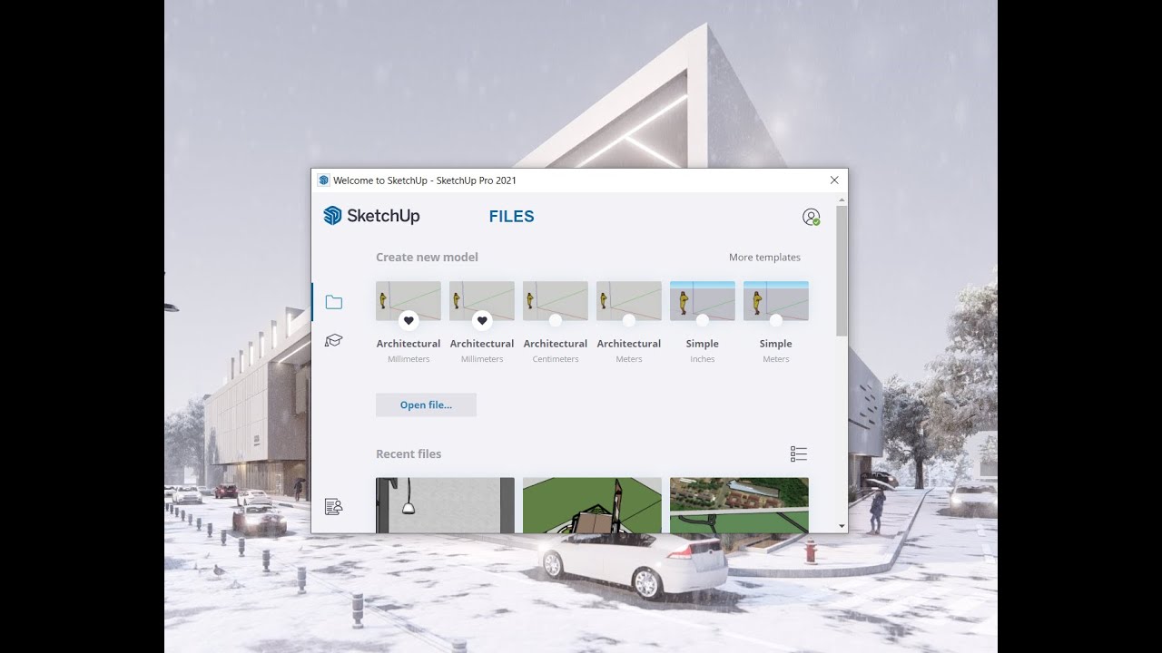 Tutorial sketchup part 2 (ARS107 - Arsitektur Digital - M06) - YouTube