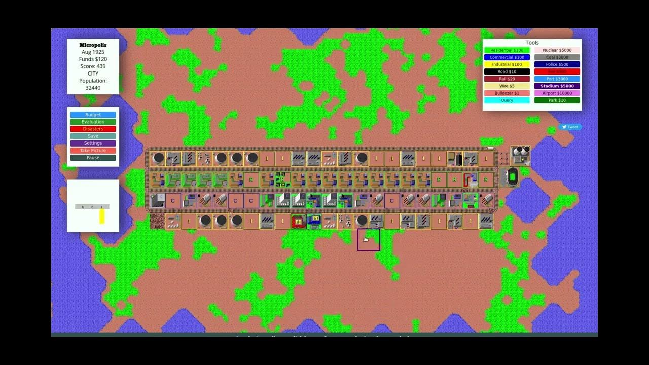 Micropolis - Gameplay - How to win - YouTube