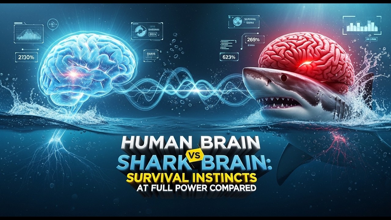 Human Brain vs Shark Brain: Survival Instincts at Full Power Compared ...