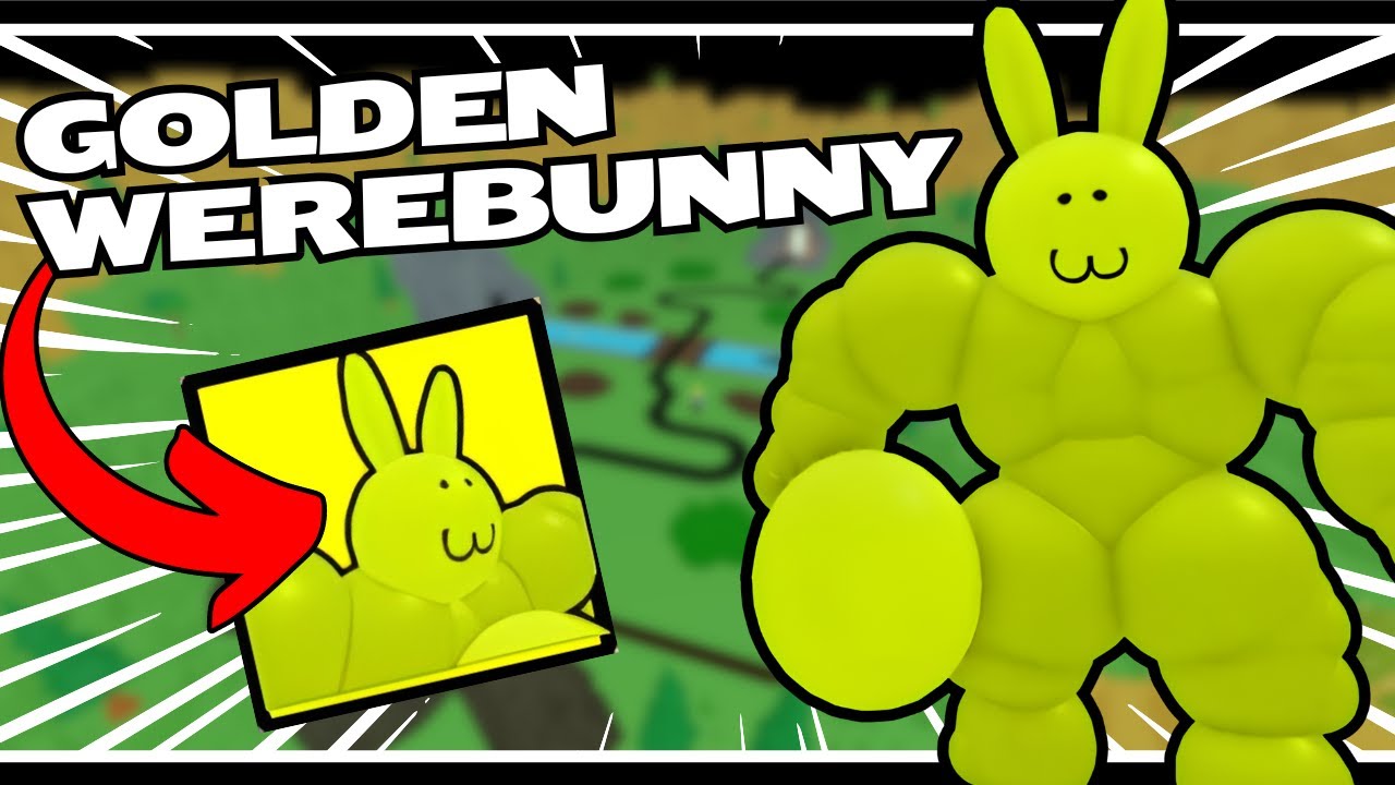 I MANAGED TO GET THE NEW GOLDEN WEREBUNNY! Wild Rails TD Roblox - YouTube