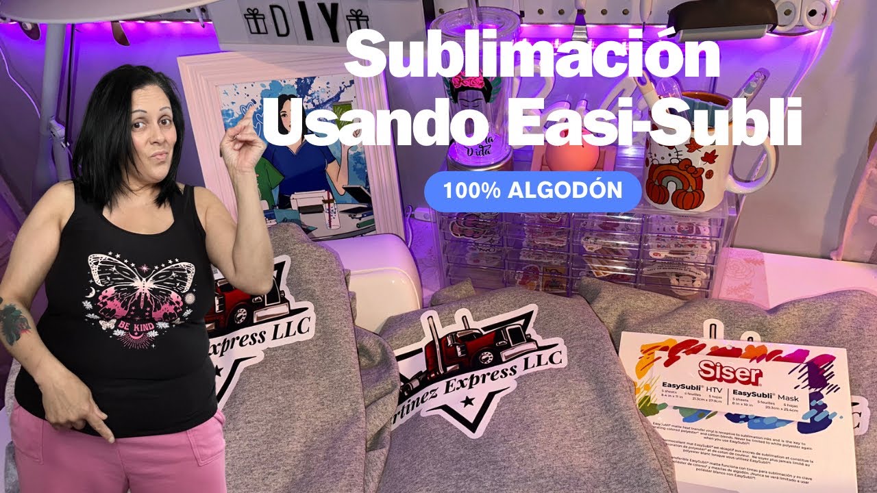 Sublimación Usando Easi-Subli - YouTube