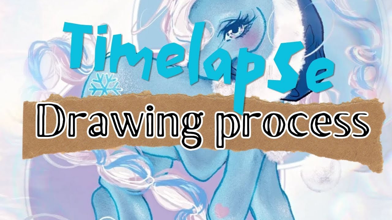My Little Pony G3 Snowflake * art commission - time-lapse video ...