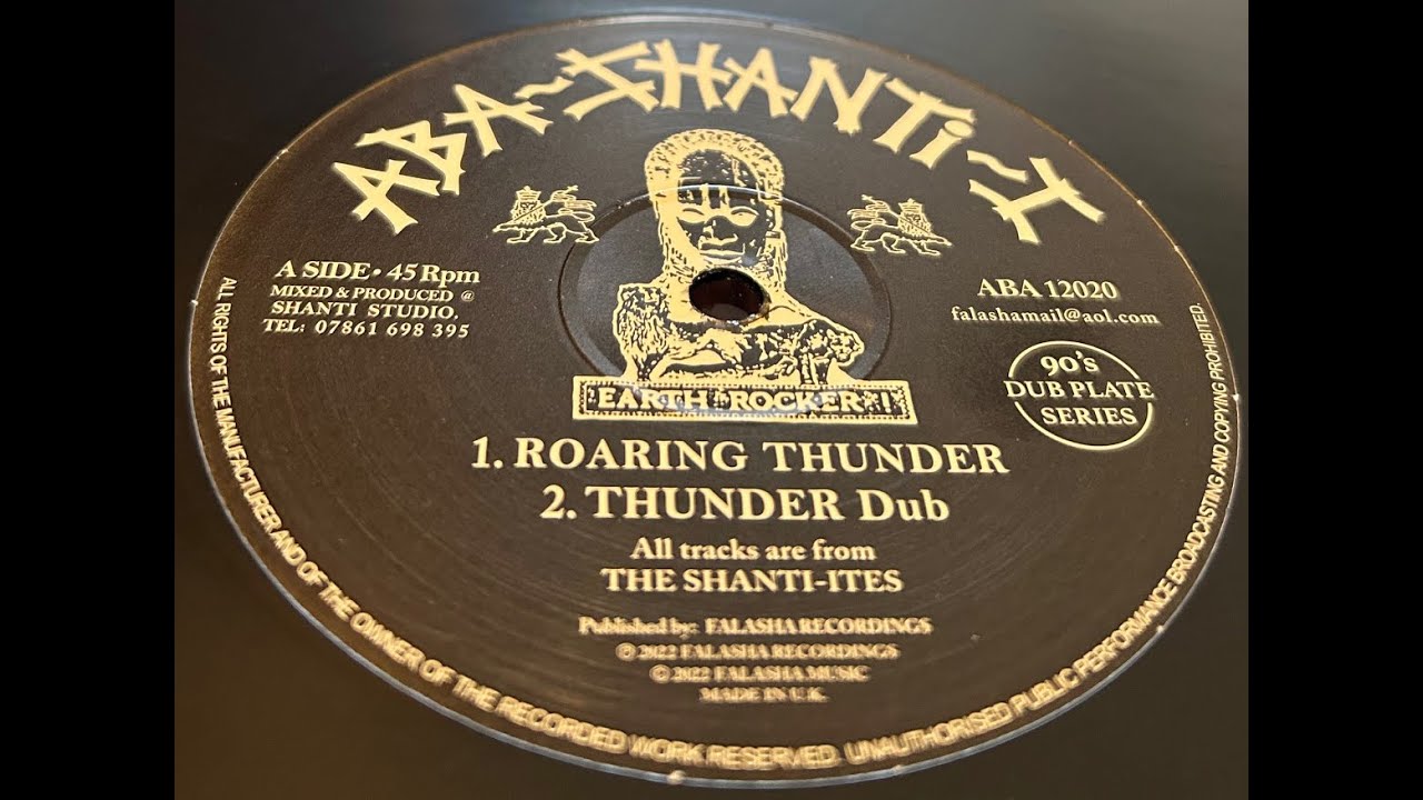 Aba-Shanti-I-12"-Roaring Thunder / Shanti-Ites - 90's Dubplate Series ...