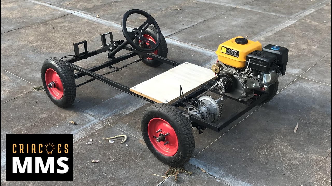 GO KART CASEIRO - YouTube