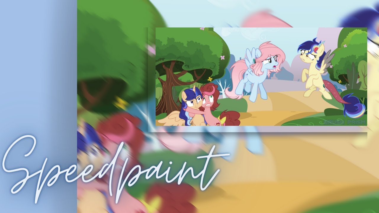 MLP:FIA [Next Gen]-Speedpaint-April Fools' - YouTube