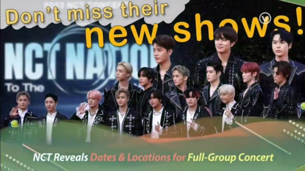 NCT Reveal Date And Location For Full Group Concert #nct - YouTube