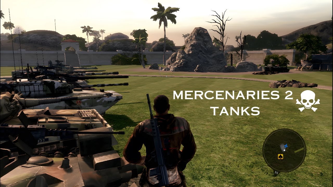 Mercenaries 2 World in Flames Gameplay - ALL TANKS ⛴ - YouTube