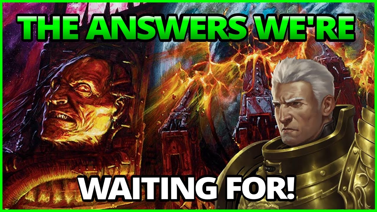 The Newest 40k Lore Narratives Re-Writing The History Of The Galaxy! # ...
