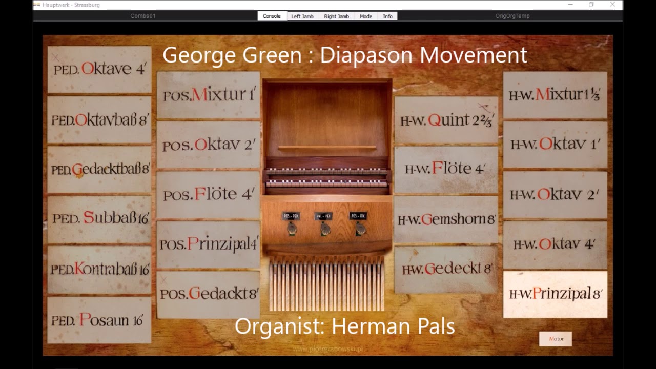 George Green Diapason Movement Old English Organ Music Vol VI ...
