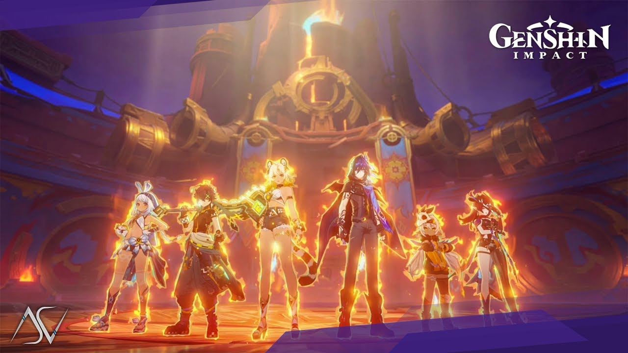 The Six Heroes of Natlan Cutscene | Genshin Impact - YouTube