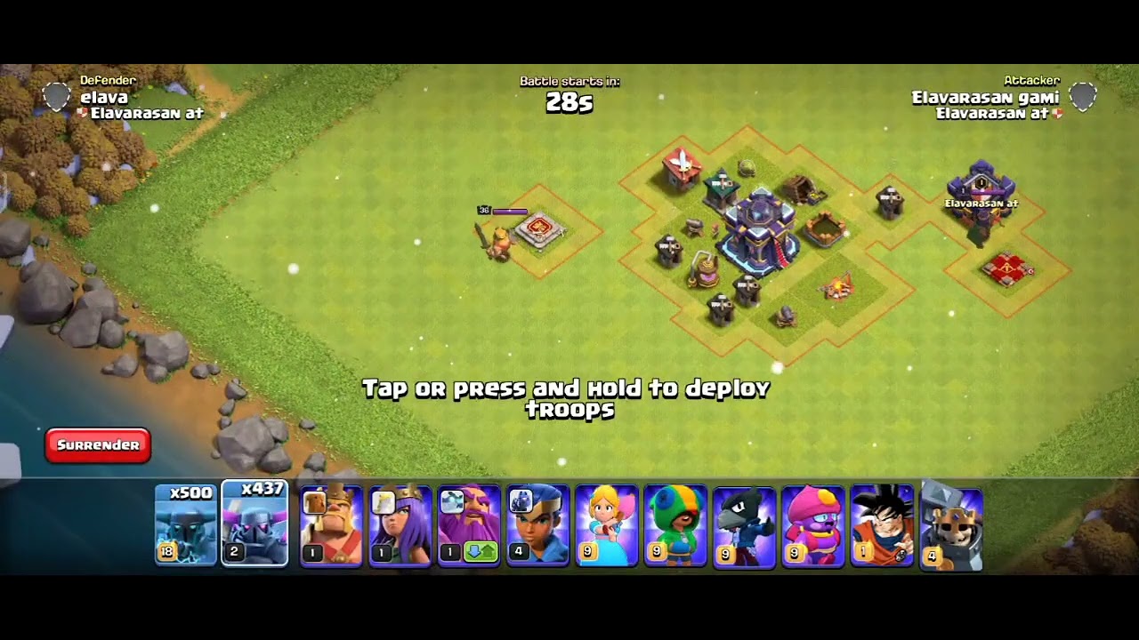 coc level 2 pekka can beat King up to level 37 - YouTube