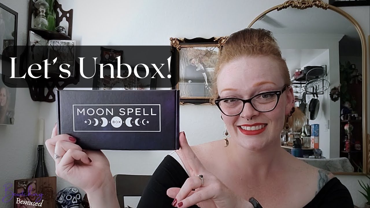 Unboxing - Moon Spell Box - Connect with Your Spirit Guides - YouTube