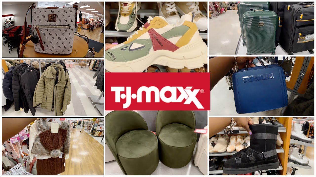 TJMAXX New Designer Handbags Shoes Clothes Furniture & More Shopping ...