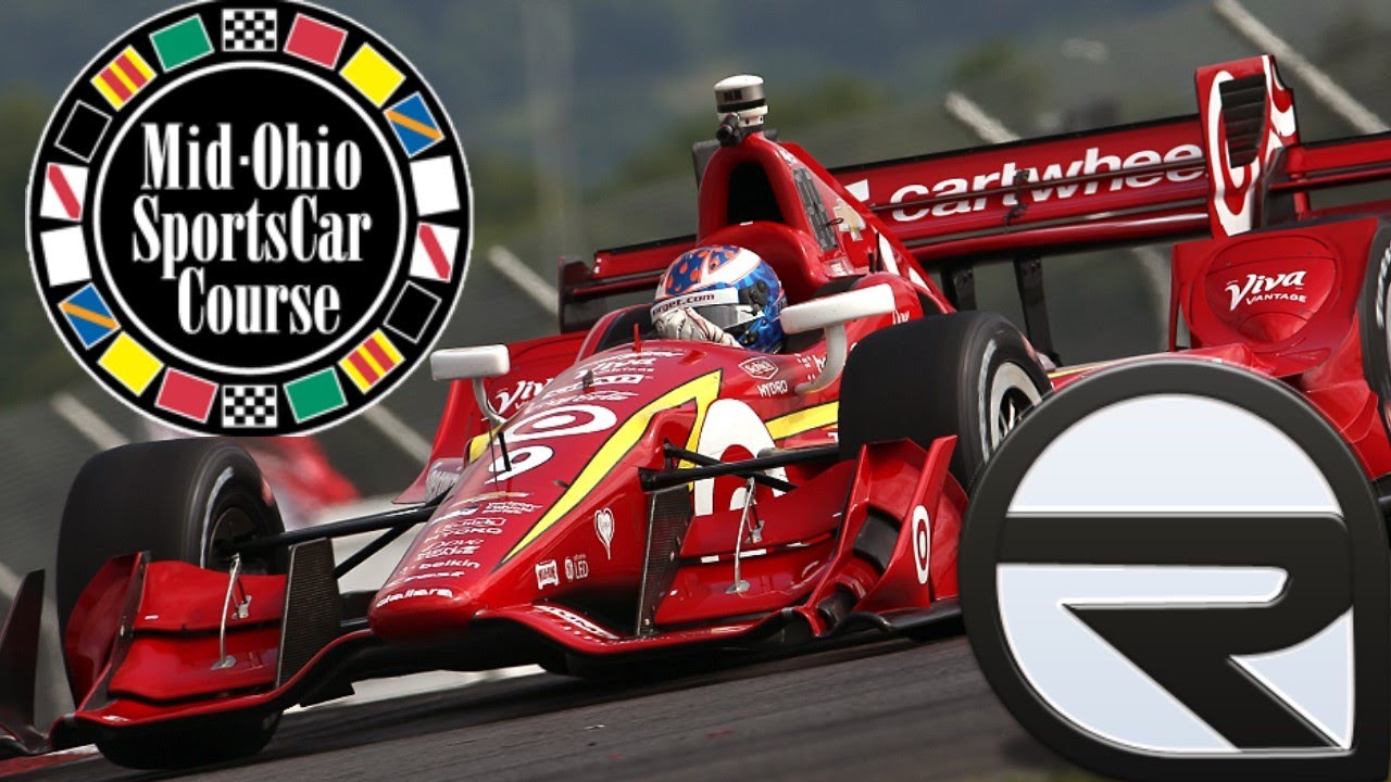 rFactor | Mod Indycar 2016 | Mid Ohio - YouTube