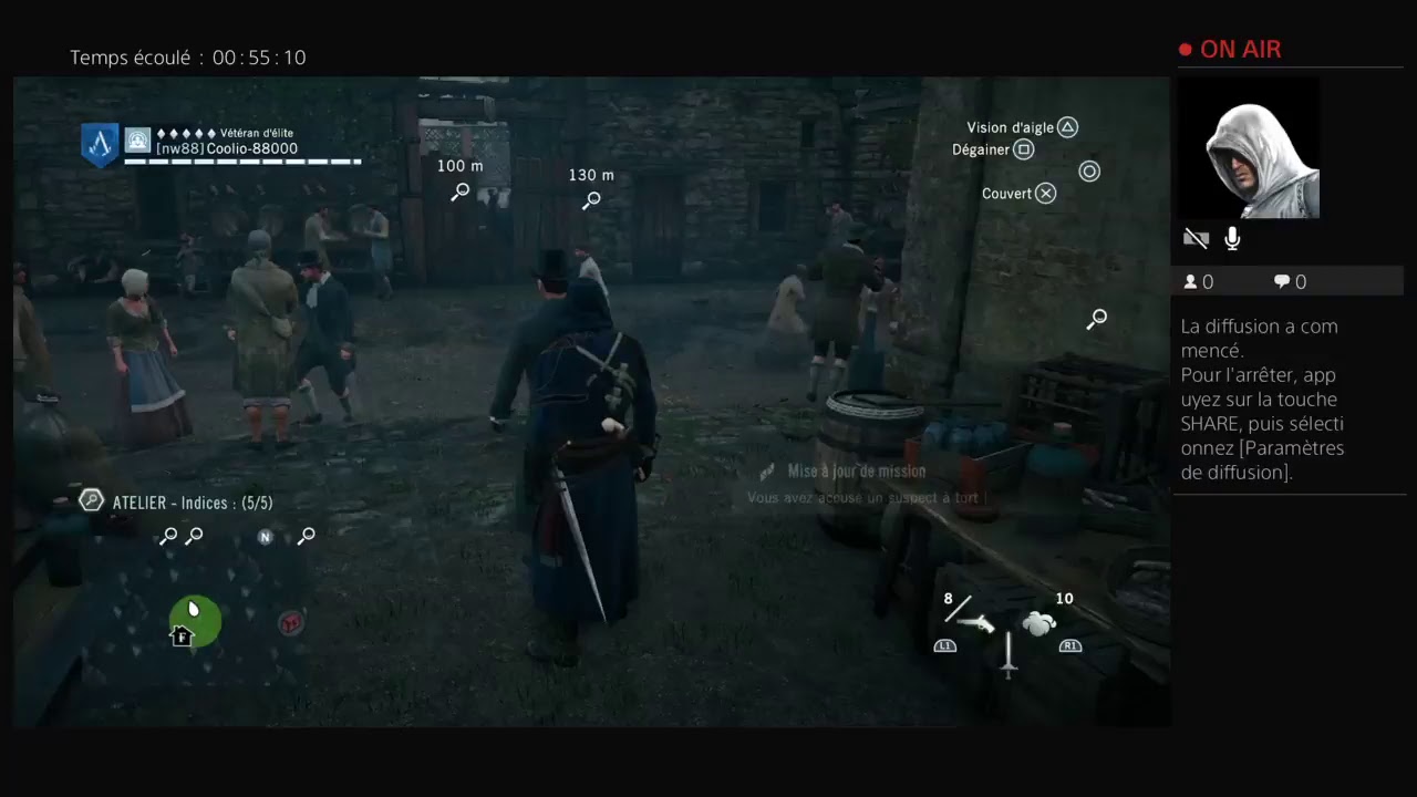 Diffusion PS4 en direct de Negan hart - YouTube