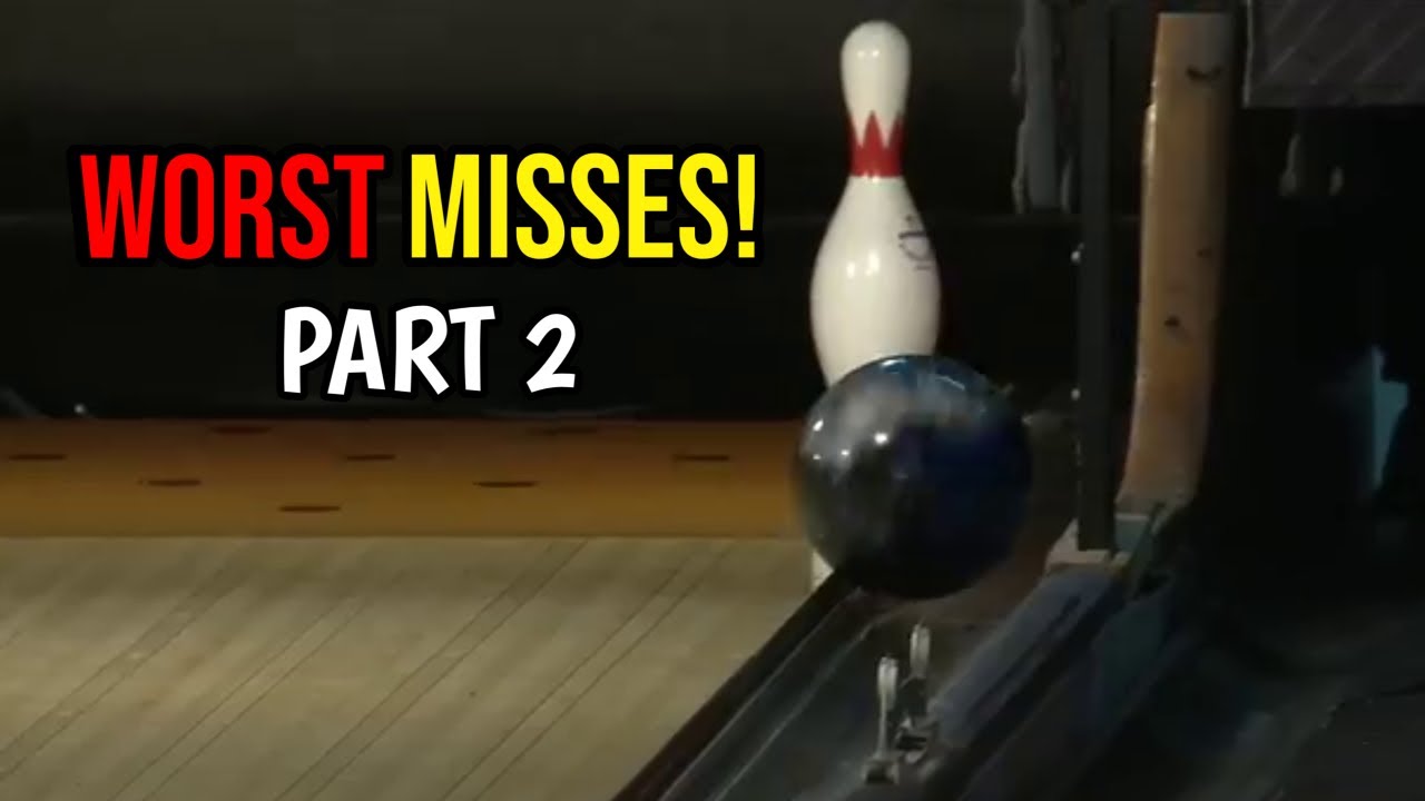 Proof that pro bowlers are human PART 2... Worst bowling misses - YouTube