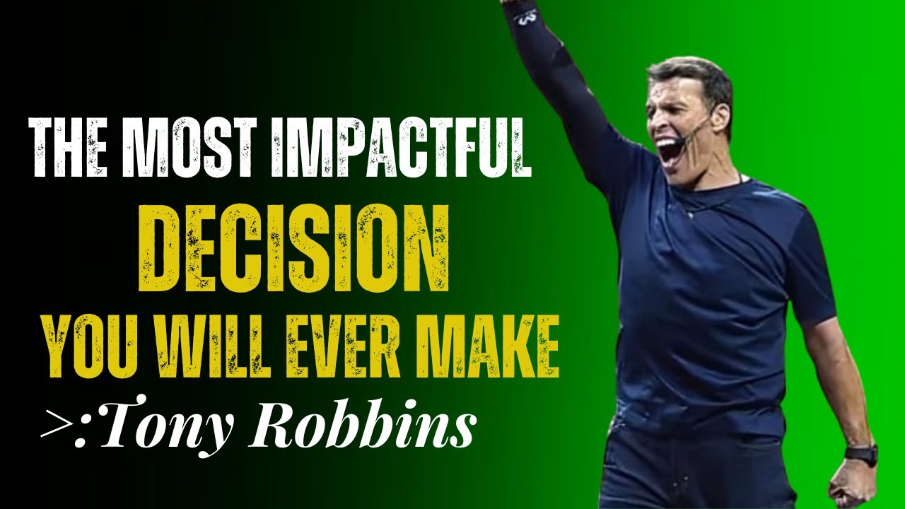 "THE MOST IMPACTFUL DECISION YOU WILL EVER MAKE"--|Listen to every day ...