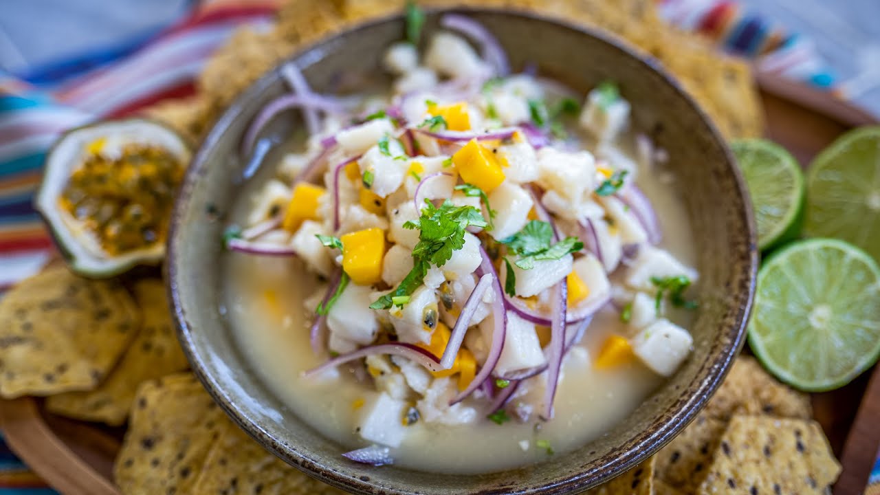 Nunca ha probado un CEVICHE tan delicioso como este🐟 - YouTube