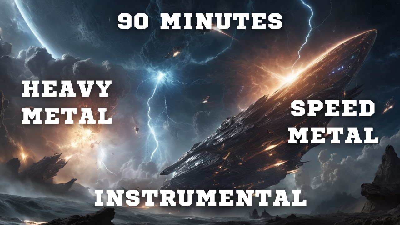 Iron Tempest: Epic Instrumental Heavy Metal Mix | 90 Minutes - YouTube
