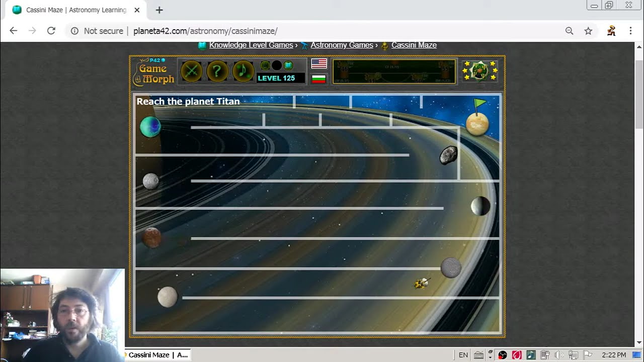 Cassini Space Probe - Fun Astronomy Educational Game - YouTube