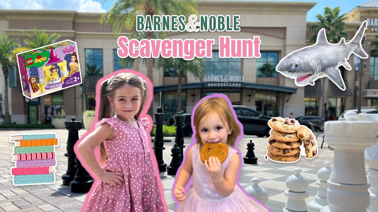 Bookstore Scavenger Hunt | Barnes & Noble | Search Party | Disney ...