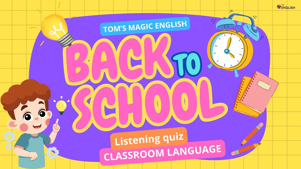 Classroom Language Listening Quiz – Fun ESL English for Kids & Teens ...