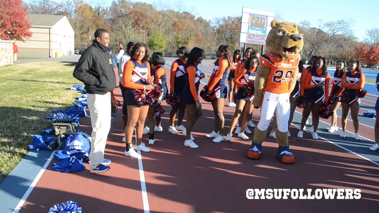 Morgan State VS Hampton Mascot Battle - YouTube